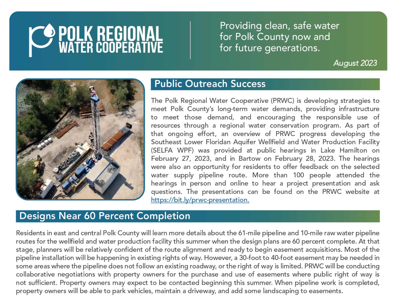 Home - Polk Regional Water Cooperative